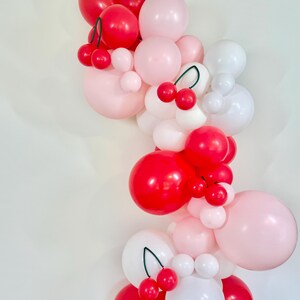 Cherry on Top Balloon Garland Cherry Baby Shower Shes the Cherry on Top ...