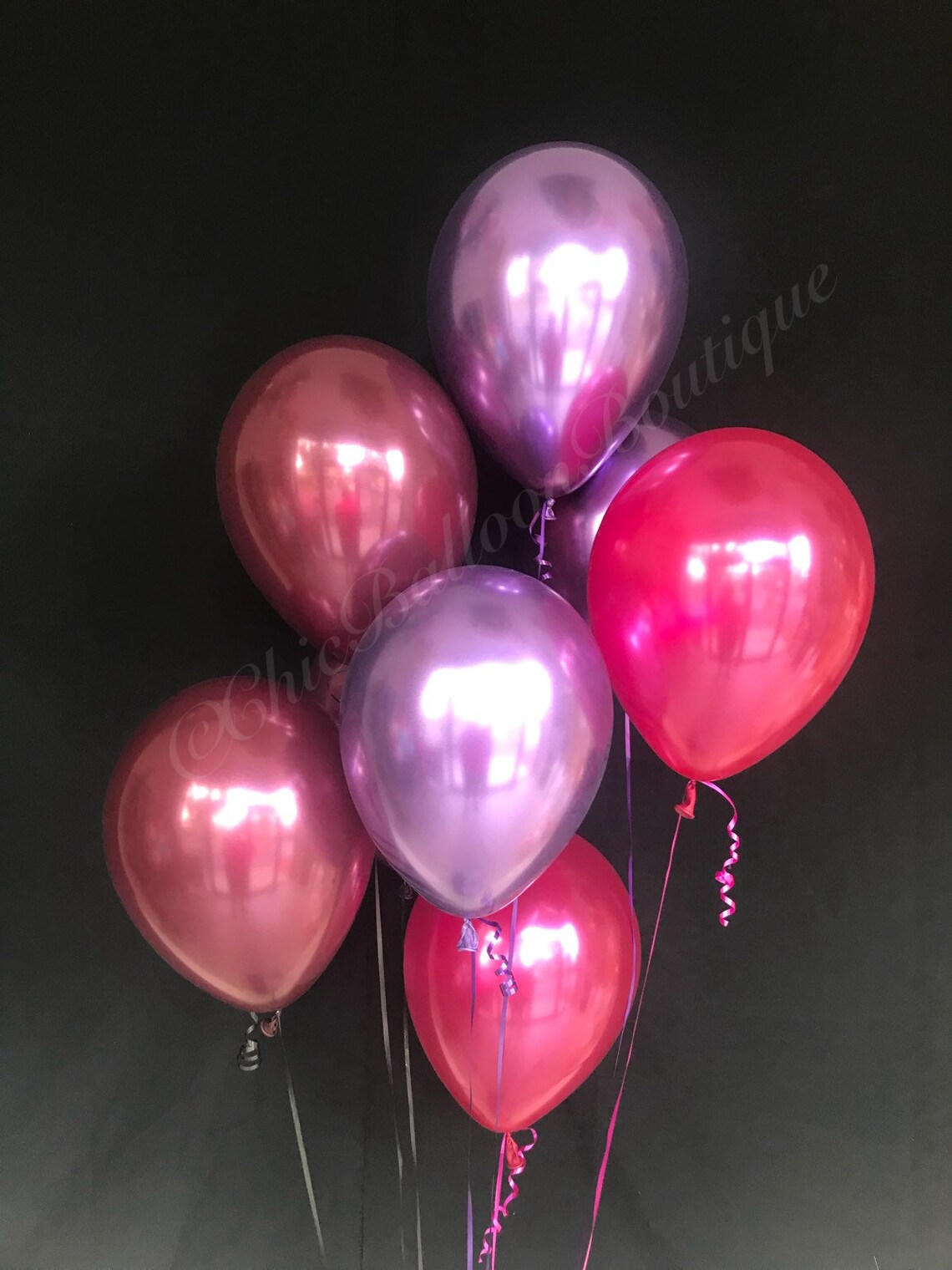 Purple Burgundy Magenta Balloons - Wine Balloons - Fall Bridal Shower ...