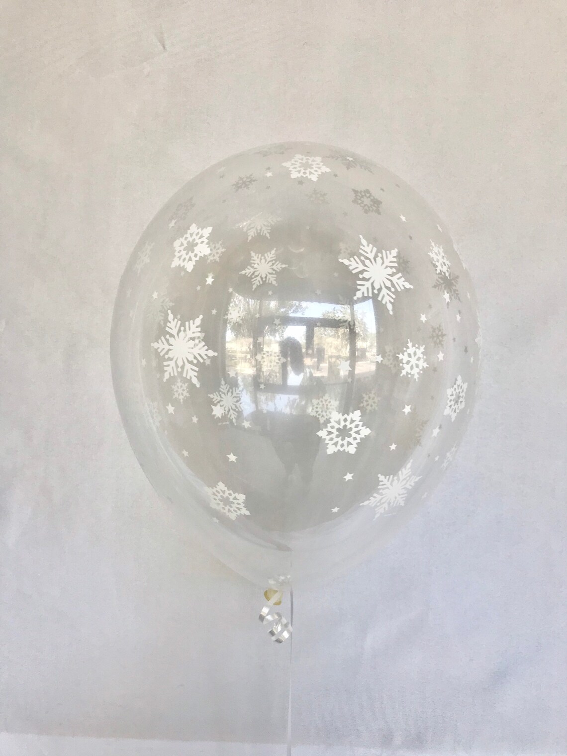 Snowflake Balloons 11 Inch Balloons Winter Onederland - Etsy