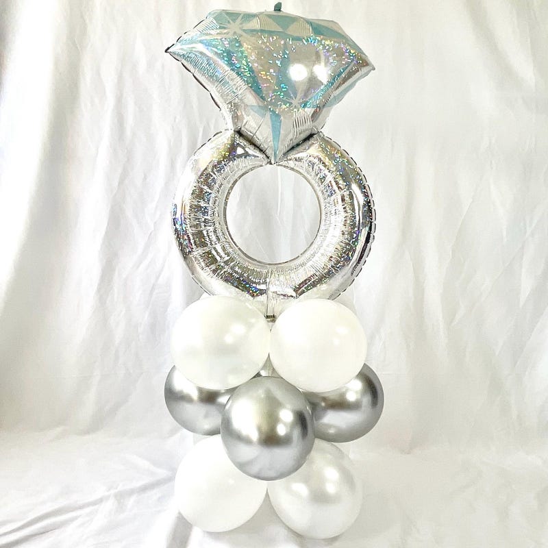 Wedding Ring Balloon - Etsy