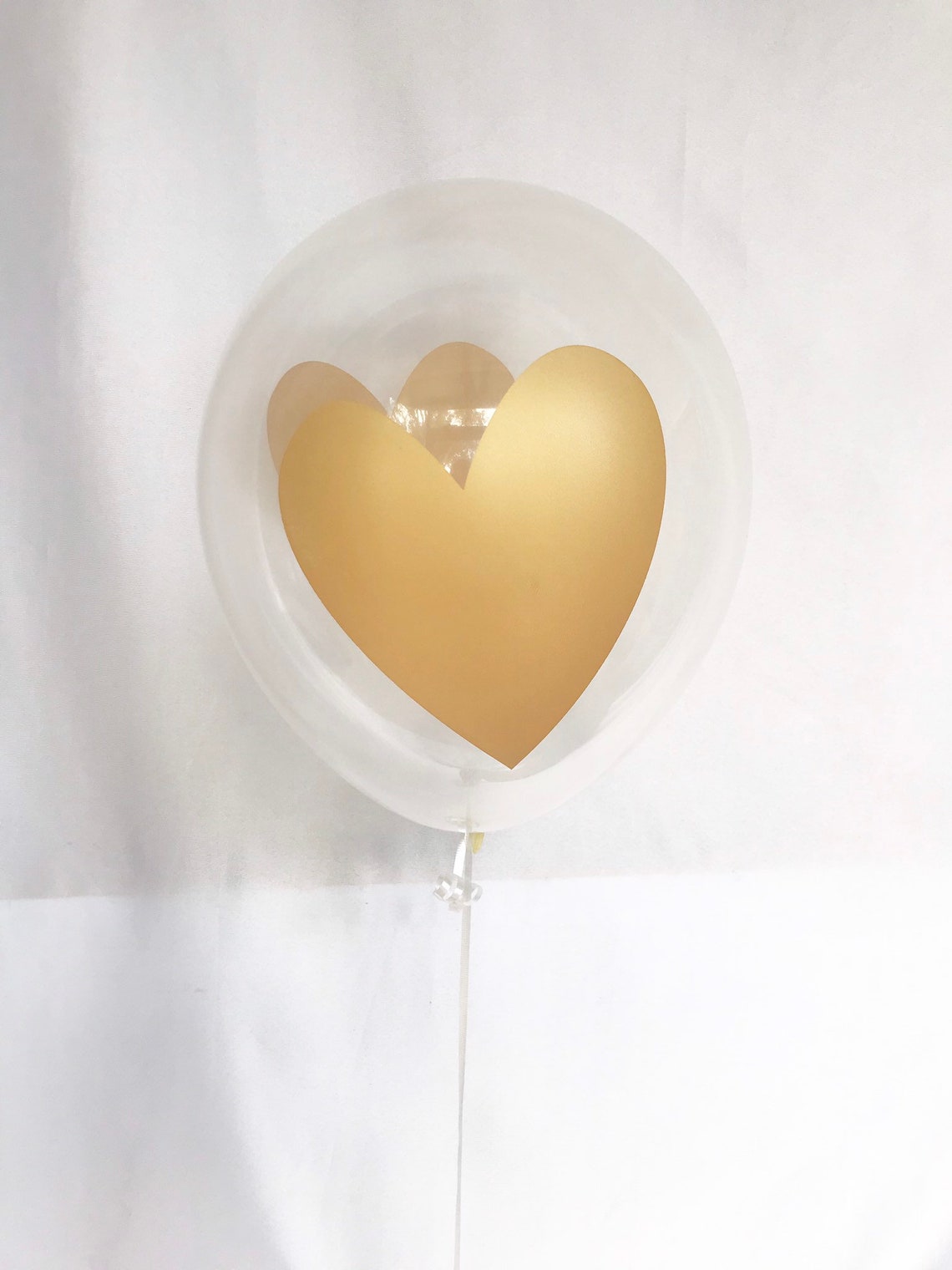 Gold Heart Balloons Anniversary Balloons Galentines - Etsy