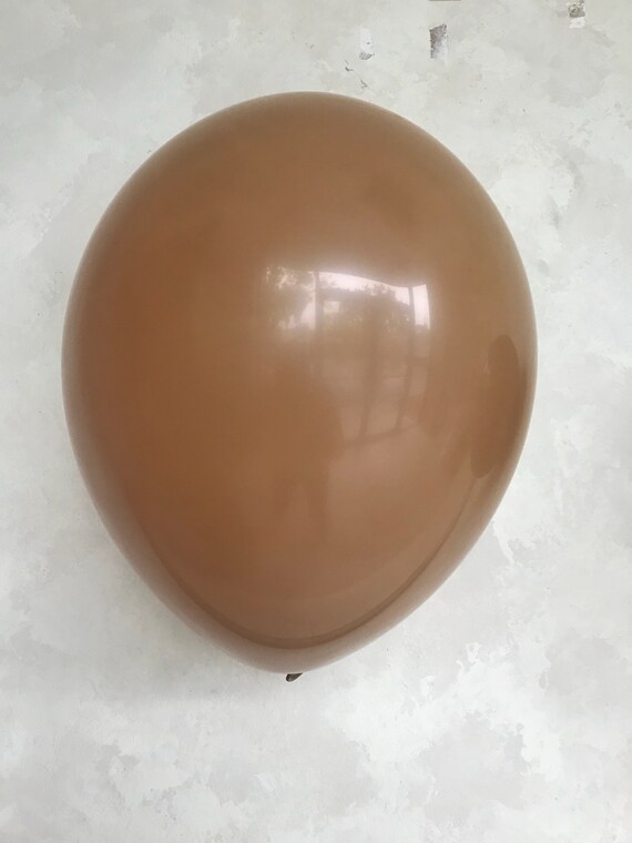 Mocha Brown Balloon - 11 inch Latex - Light Brown Balloon - Teddy Bear ...