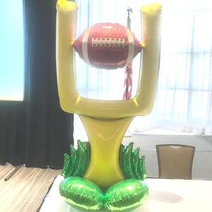4.5 Ft Life Size Football Goal Post Balloon Super Bowl Balloon Football ...