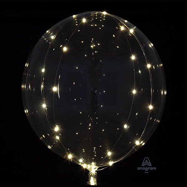 Led Clear Balloons - Etsy