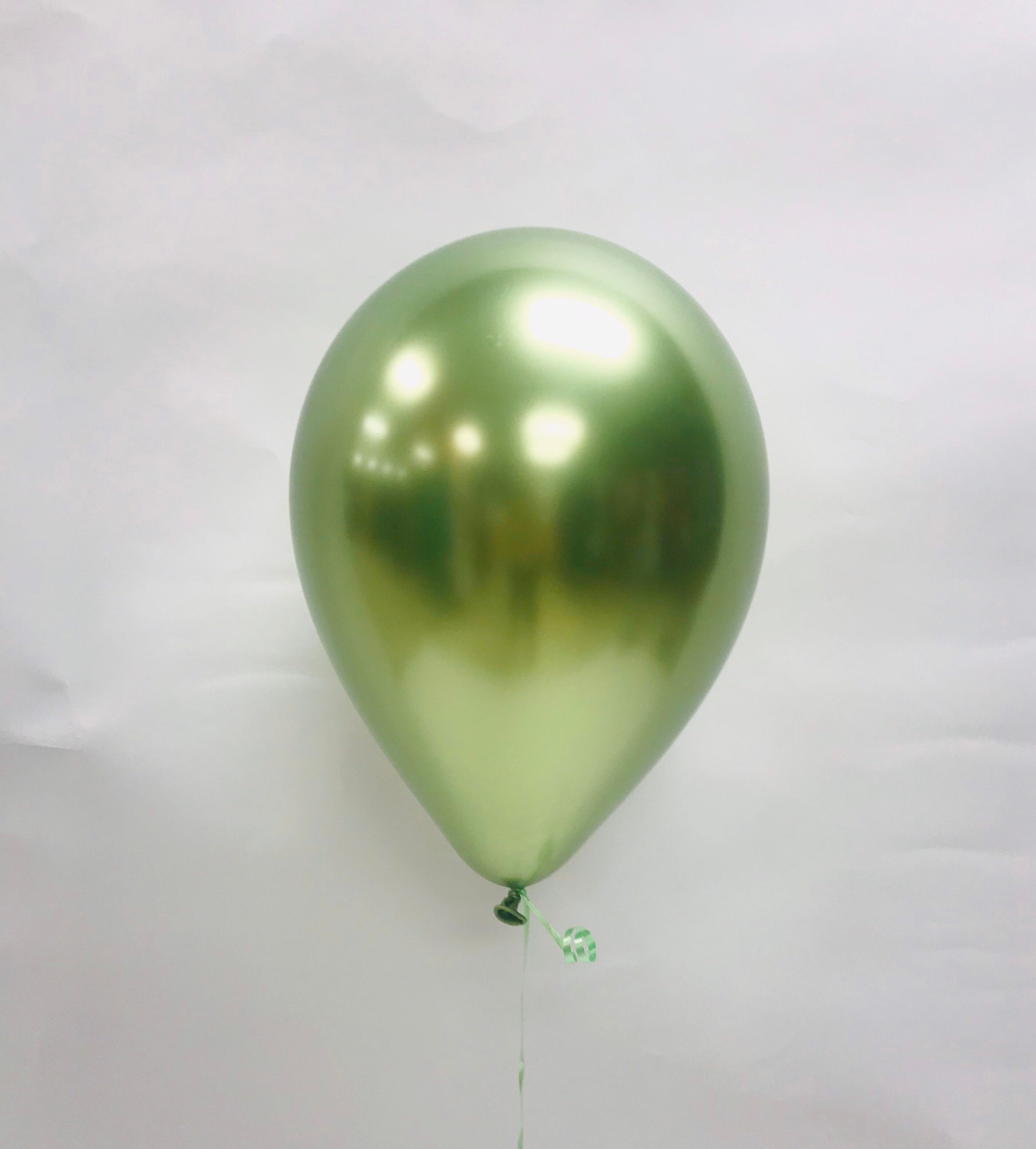 Chrome Lime Balloon Lime Balloon Tropical Balloons Baby - Etsy