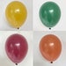 Mini 5 Inch Balloons Choose Your Color Air Filled Balloons - Etsy