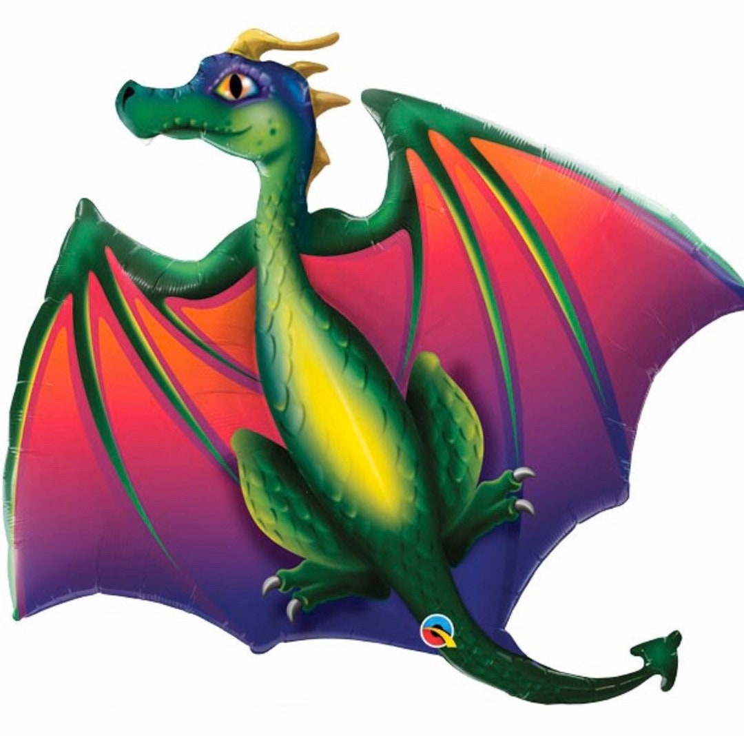 Dragon Balloon Magic Dragon Party Mythical Dragon Dragon Birthday Party ...