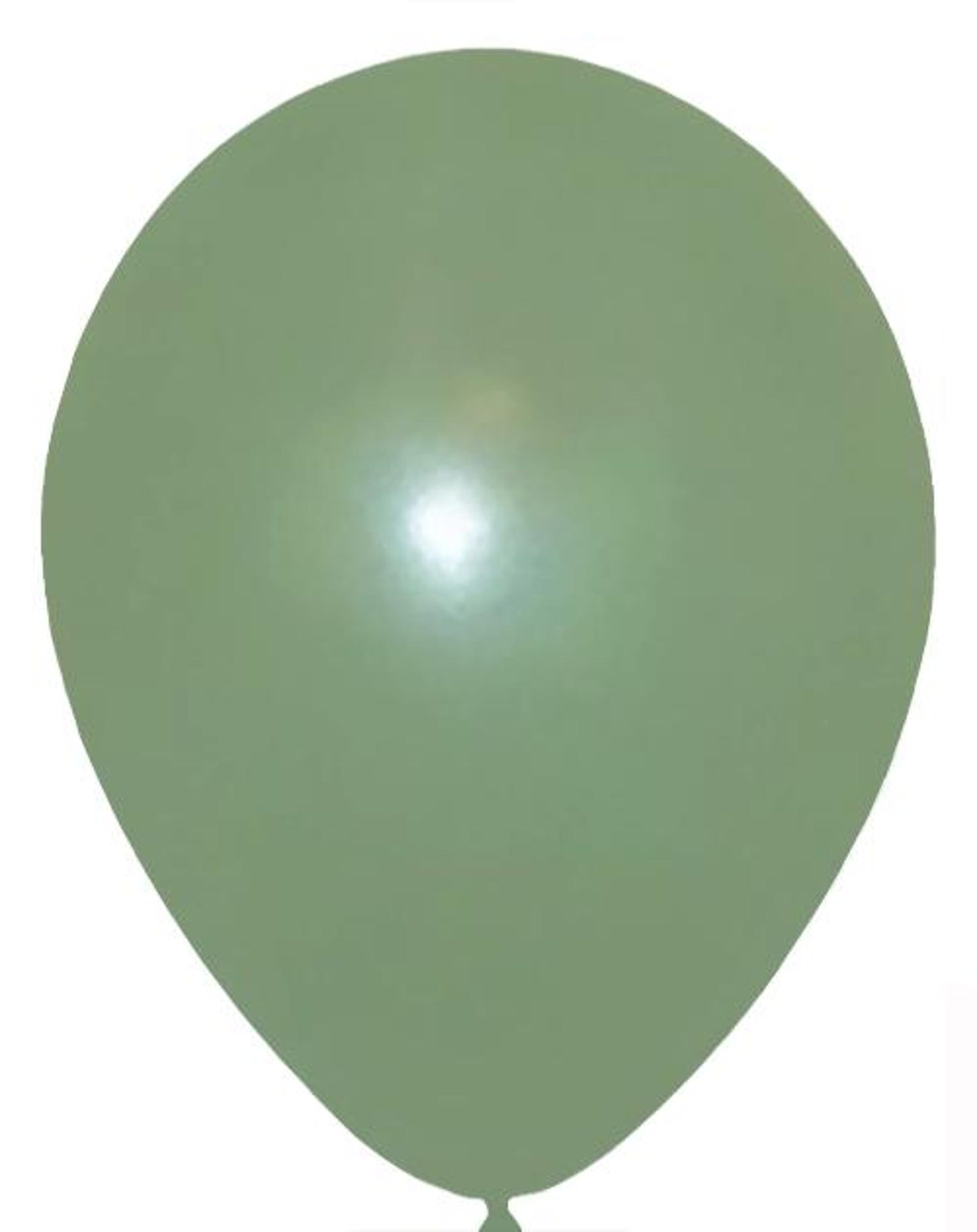 Sage Green Balloon 11 Inch Latex Balloons Sage Balloons Eucalyptus ...
