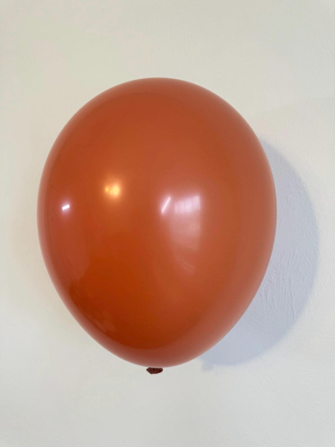 Burnt Orange 11 Inch Balloon Set Pumpkin Balloons Rust Balloons Fall ...