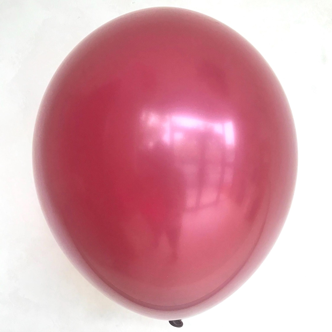 Maroon Balloons - 11 Inch Latex Balloons - Maroon Birthday - Fall ...