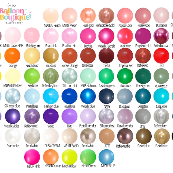 5 Inch Balloons - Etsy