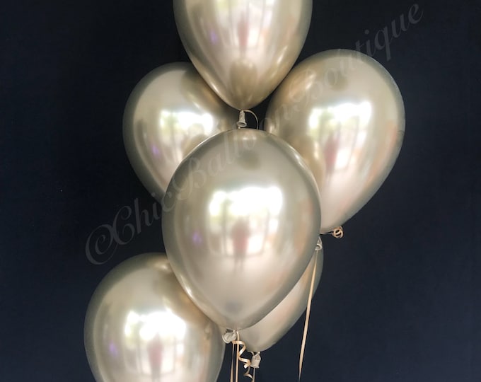 Mini Chrome Balloons Chrome 7 Inch Balloons Balloon - Etsy