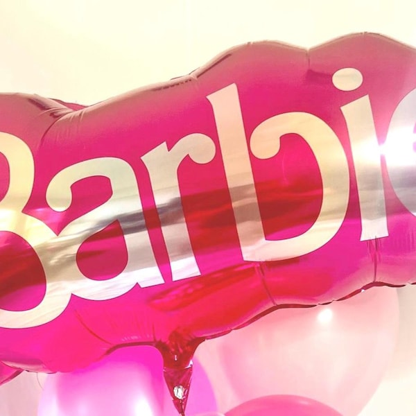 Barbie Balloon Bouquet - Etsy