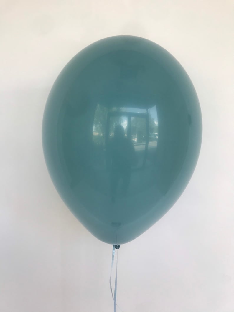 Pastel Blue Fog Slate Blue Balloons Blue and Gray Baby | Etsy