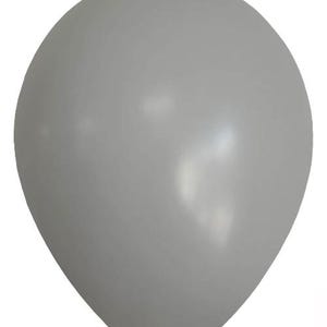 Gray Balloons 11 Inch Latex Balloons Birthday Bridal Shower Decor Baby ...