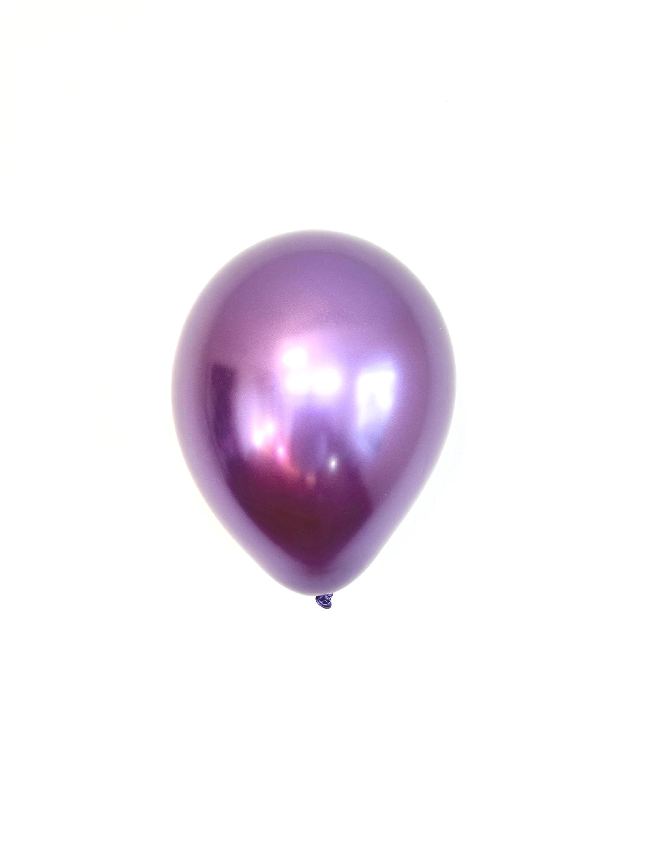 Chrome Purple Balloons 11 Inch Reflex Purple Balloons Purple ...