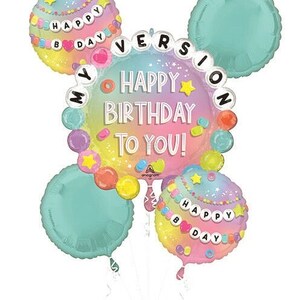 Friendship Birthday Balloon Bouquet in My Era Birthday Lover Party My ...