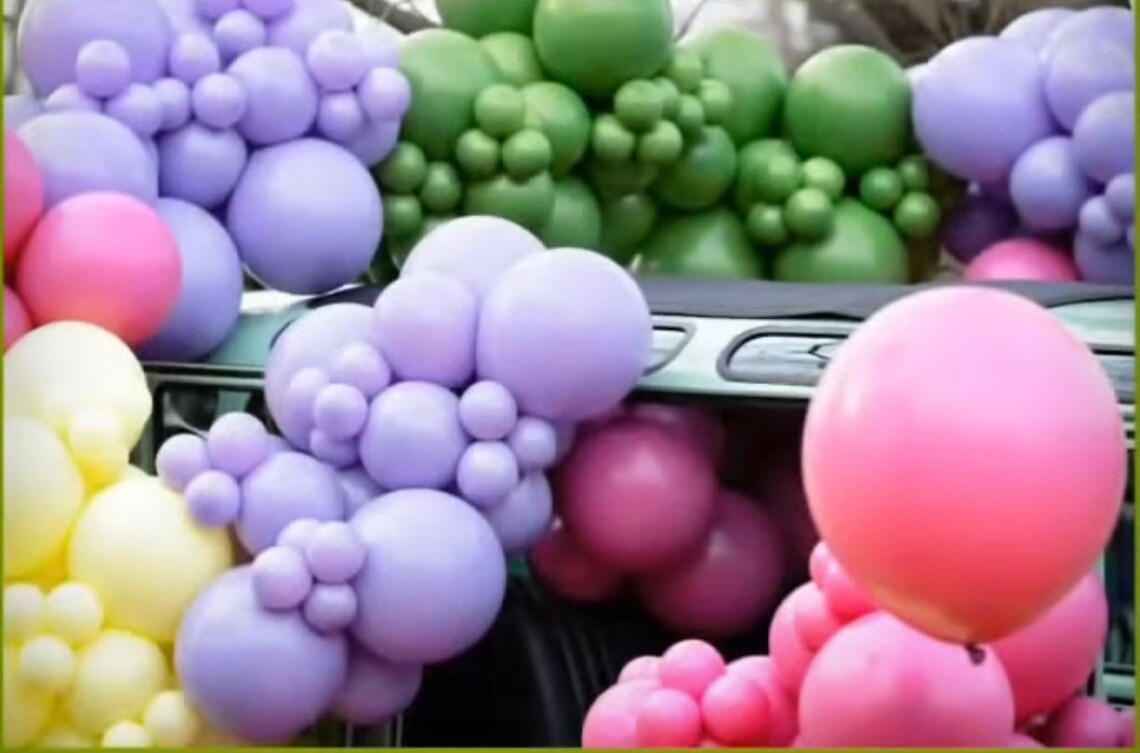 Fiona Green Balloon Fern Green Balloon Cactus Decorations - Etsy