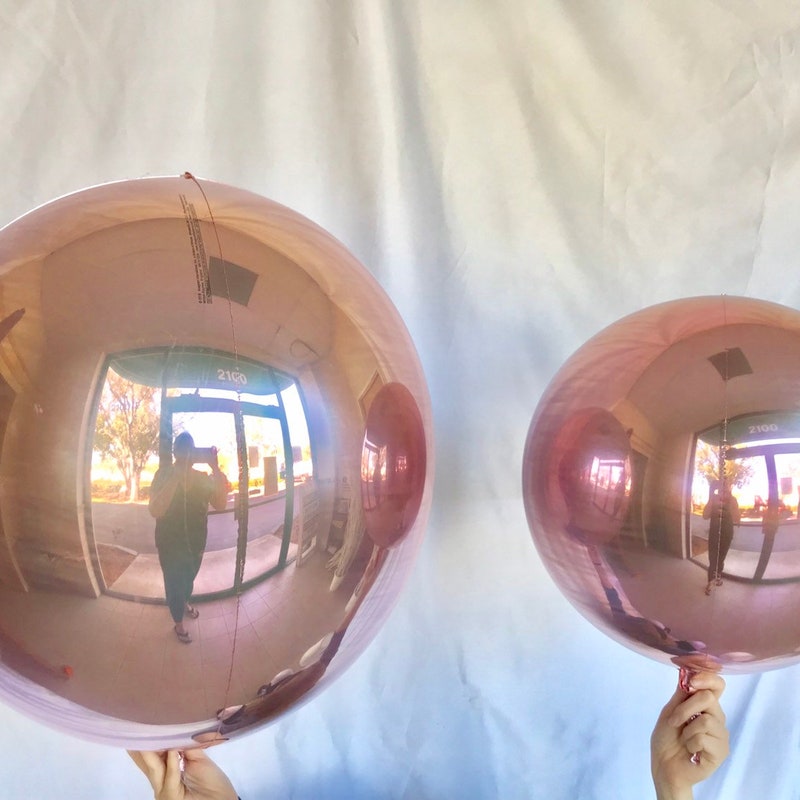 Silver Orb Balloon - Etsy