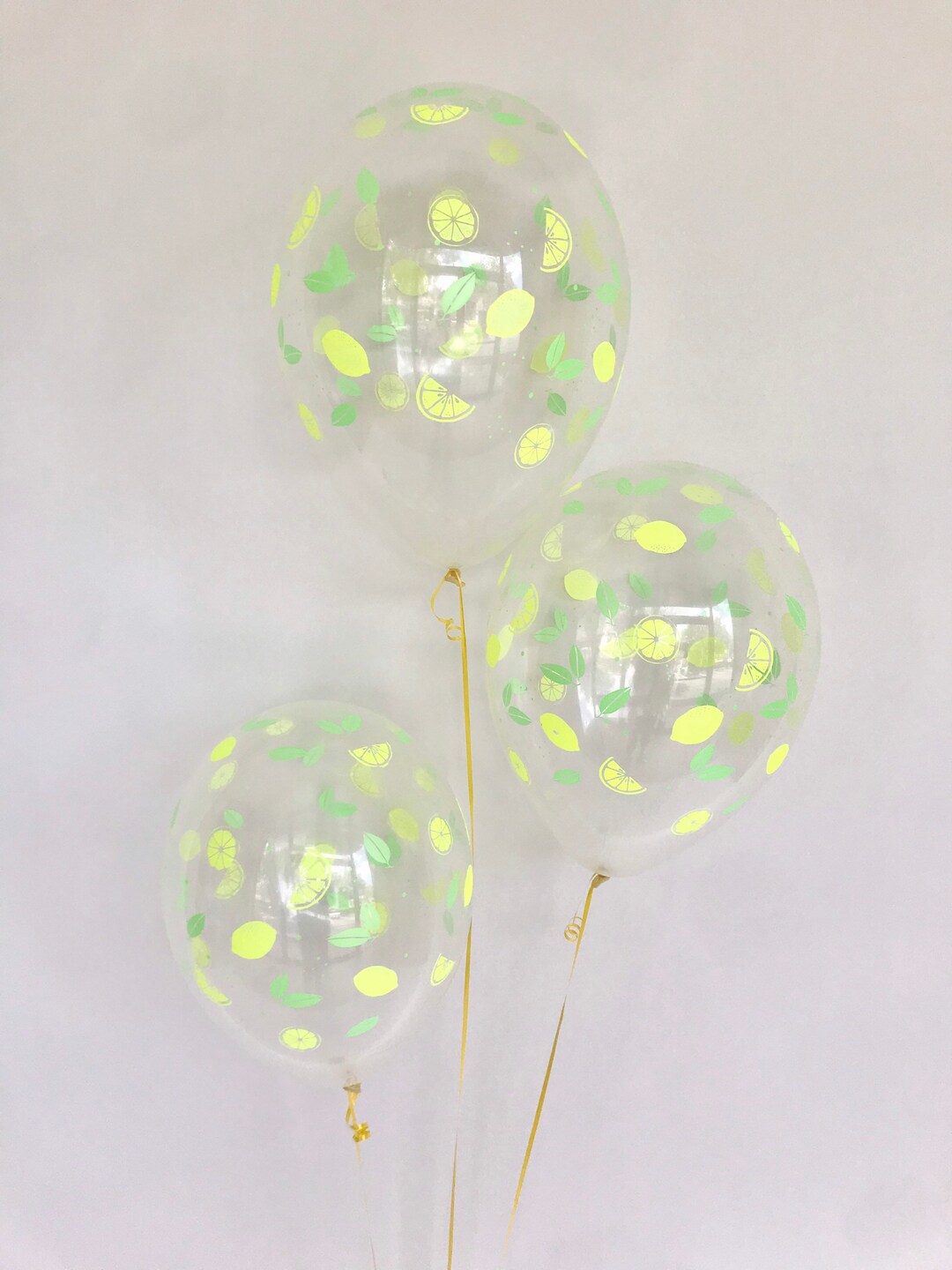 Lemon Balloons Lemon Squeezy Main Squeeze Fruit Balloons Lemon Party ...