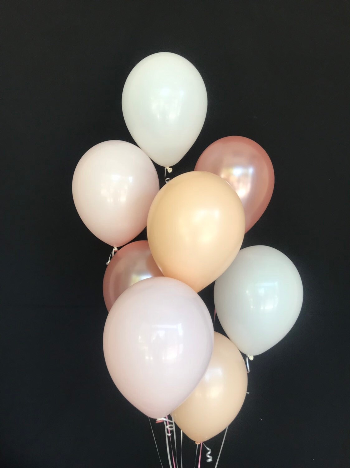 Rose Gold Diamond Ring Balloon Ring Balloon Blush Pink - Etsy