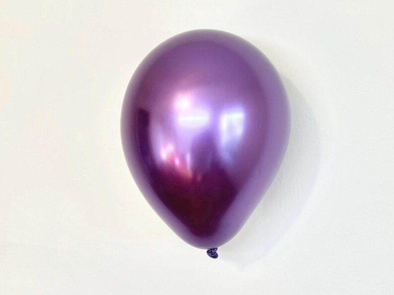 Chrome Purple Balloons 11 Inch Reflex Purple Balloons Purple ...