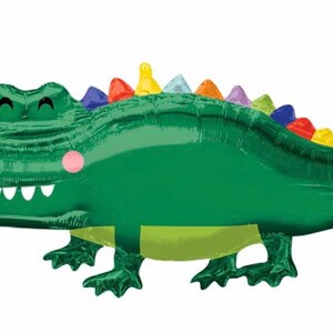 Alligator Balloon Gator Balloon Under the Sea Sea Life Balloon Boys ...