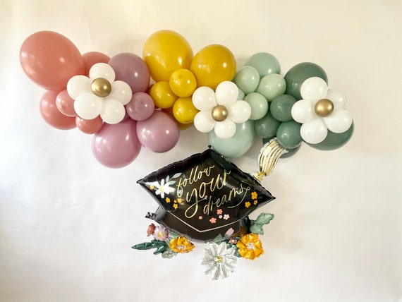 Graduation Balloon Garland - Boho Grad Balloons - Class of 2023 ...