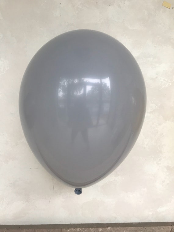 Gray Balloons, 11 inch Latex Balloons , Birthday, Bridal Shower Decor ...