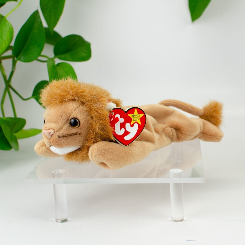 Ty Beanie Baby Roary the Lion - Etsy