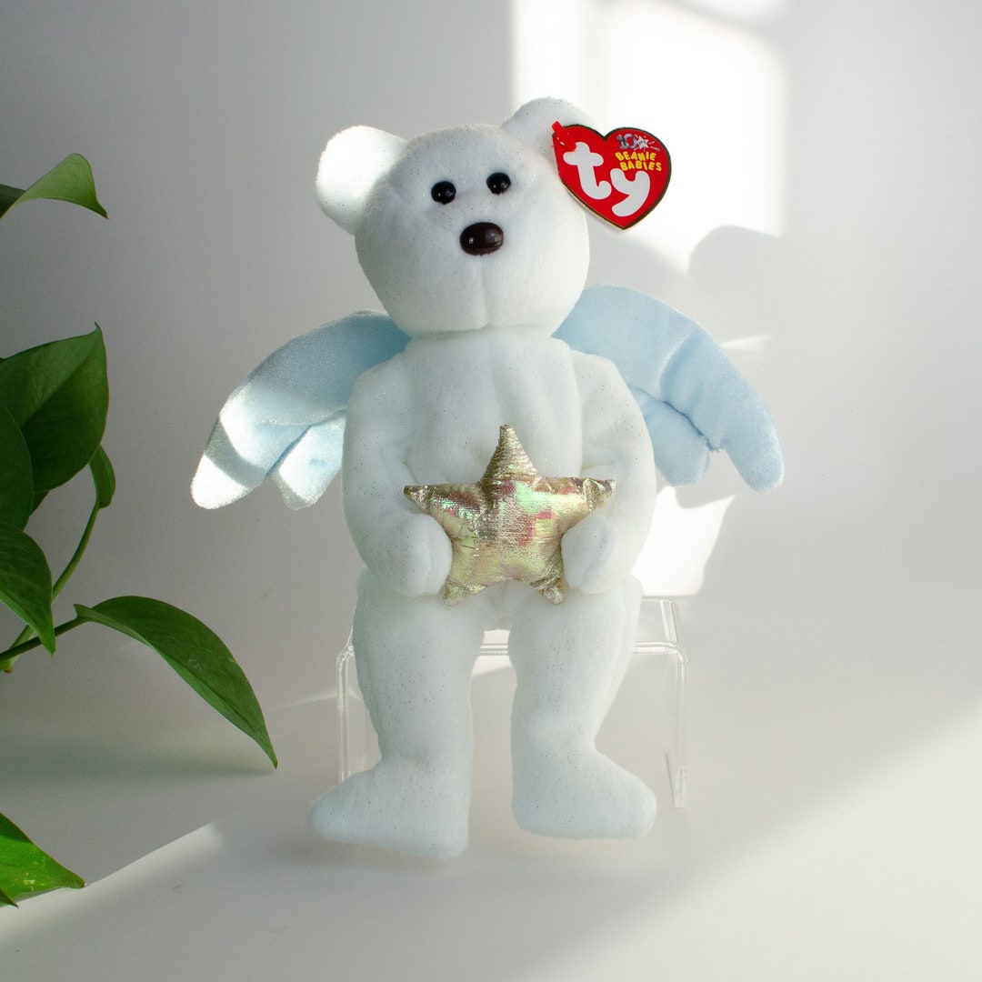 Ty Beanie Baby Star Bear - Etsy