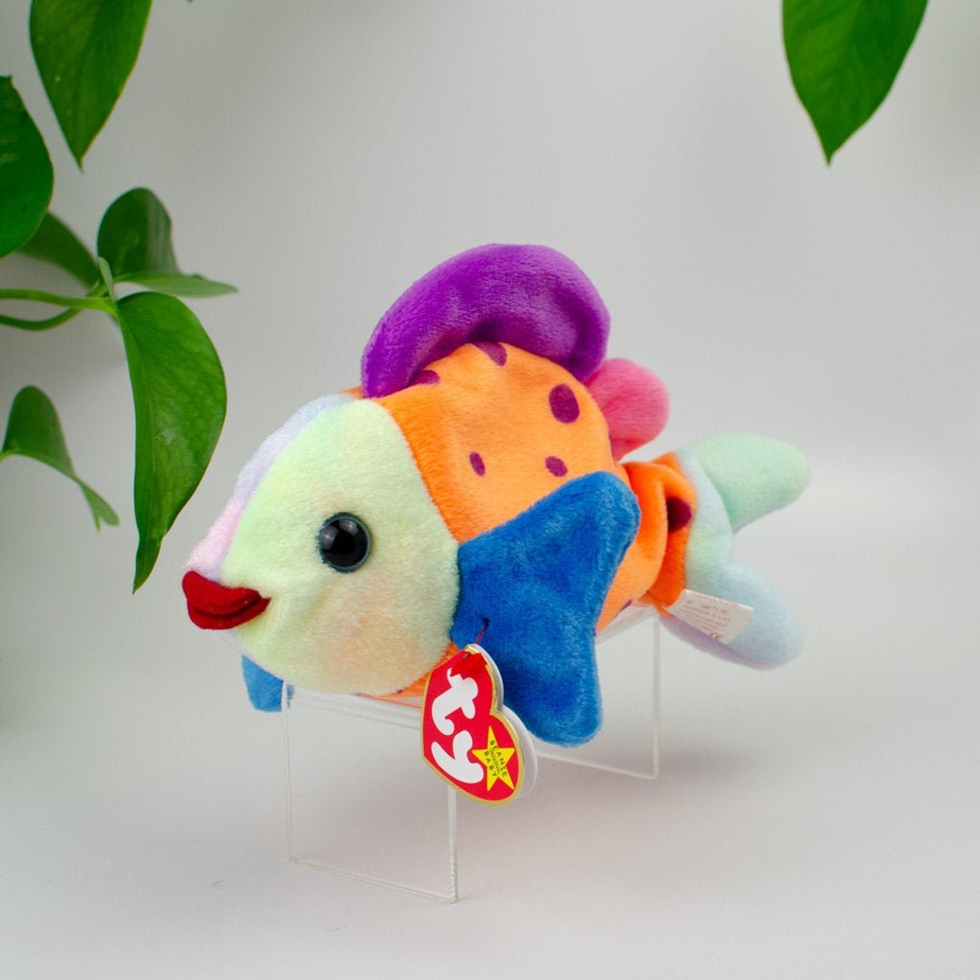 Ty Beanie Baby Lips the Fish - Etsy