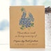 Texas Bluebonnet Memorial Seeds, in Loving Memory, Funeral Favor ...