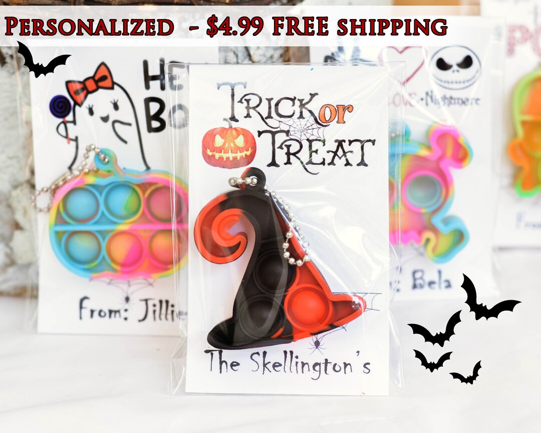 Halloween Party Favor Halloween Party Décor Popp It Party - Etsy