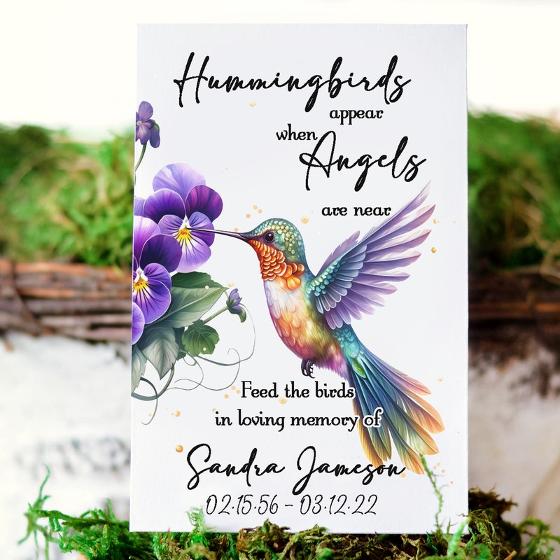 Bird Seed Memorial Packets - Etsy