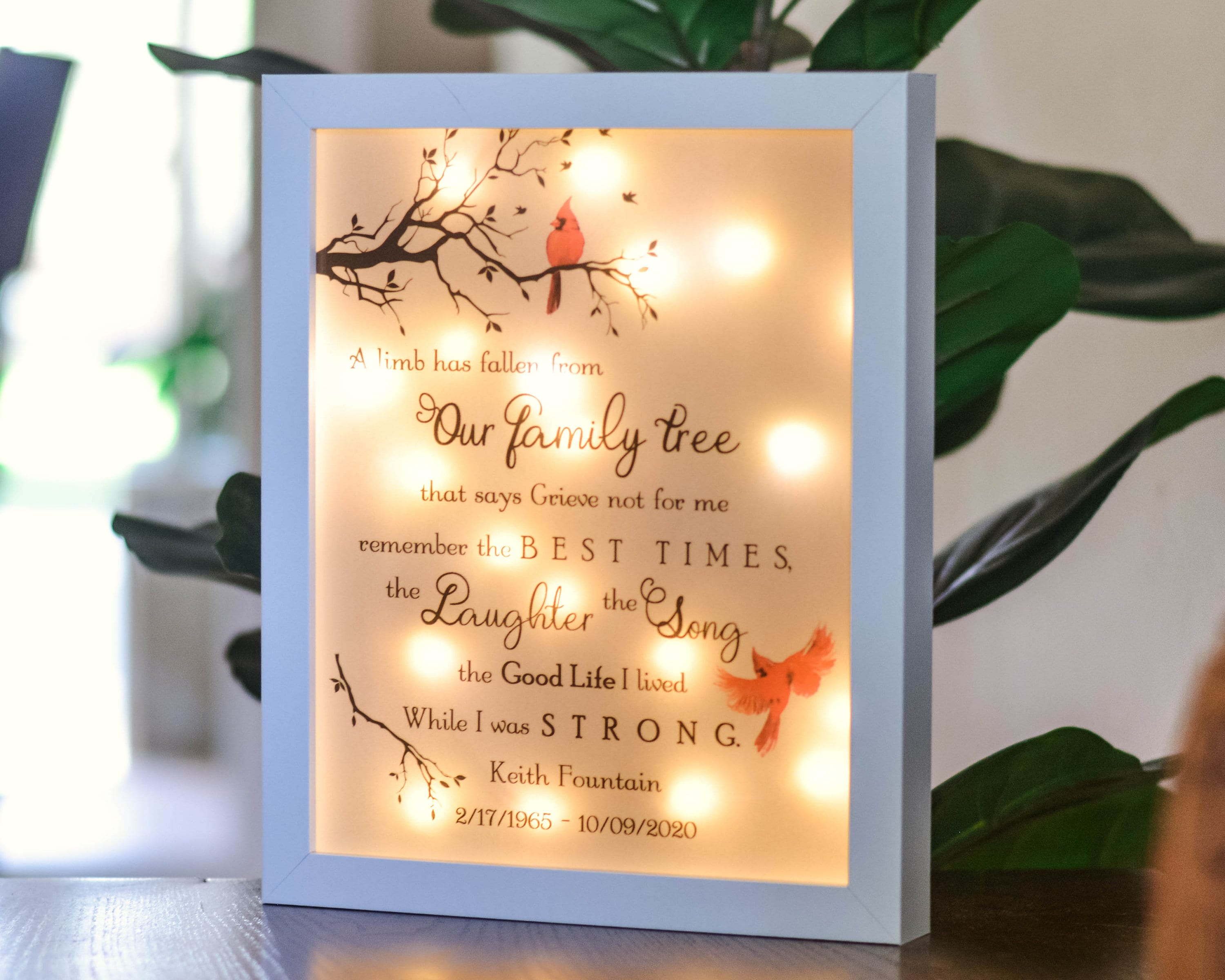 Framing Home & Hobby Craft Supplies & Tools memorial gift keepsake ...