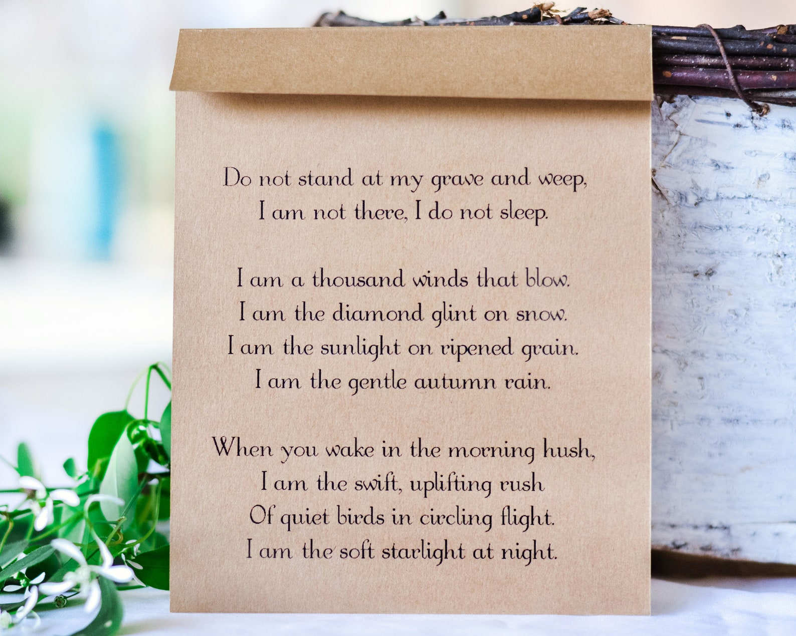 Memorial Gift RUSH Funeral Favor Celebration of Life - Etsy