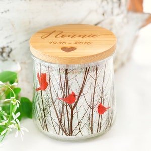Personalized Memorial Candle, Cardinal Remembrance Gift, This Light ...
