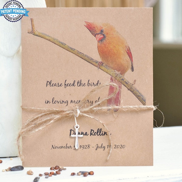 Bird Seed Memorial Packets - Etsy