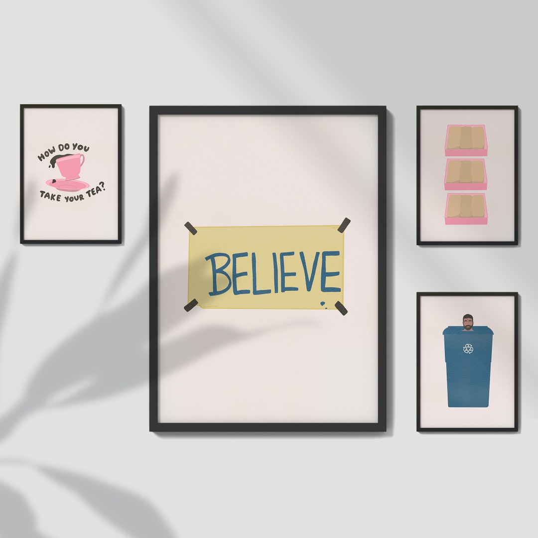 Wall Art SET OF 4 Soccer Show Digital Download Modern, Boho, Neutral ...