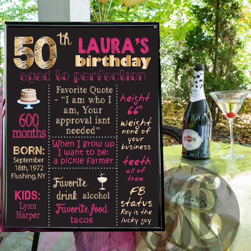 Adult Birthday Board - Etsy