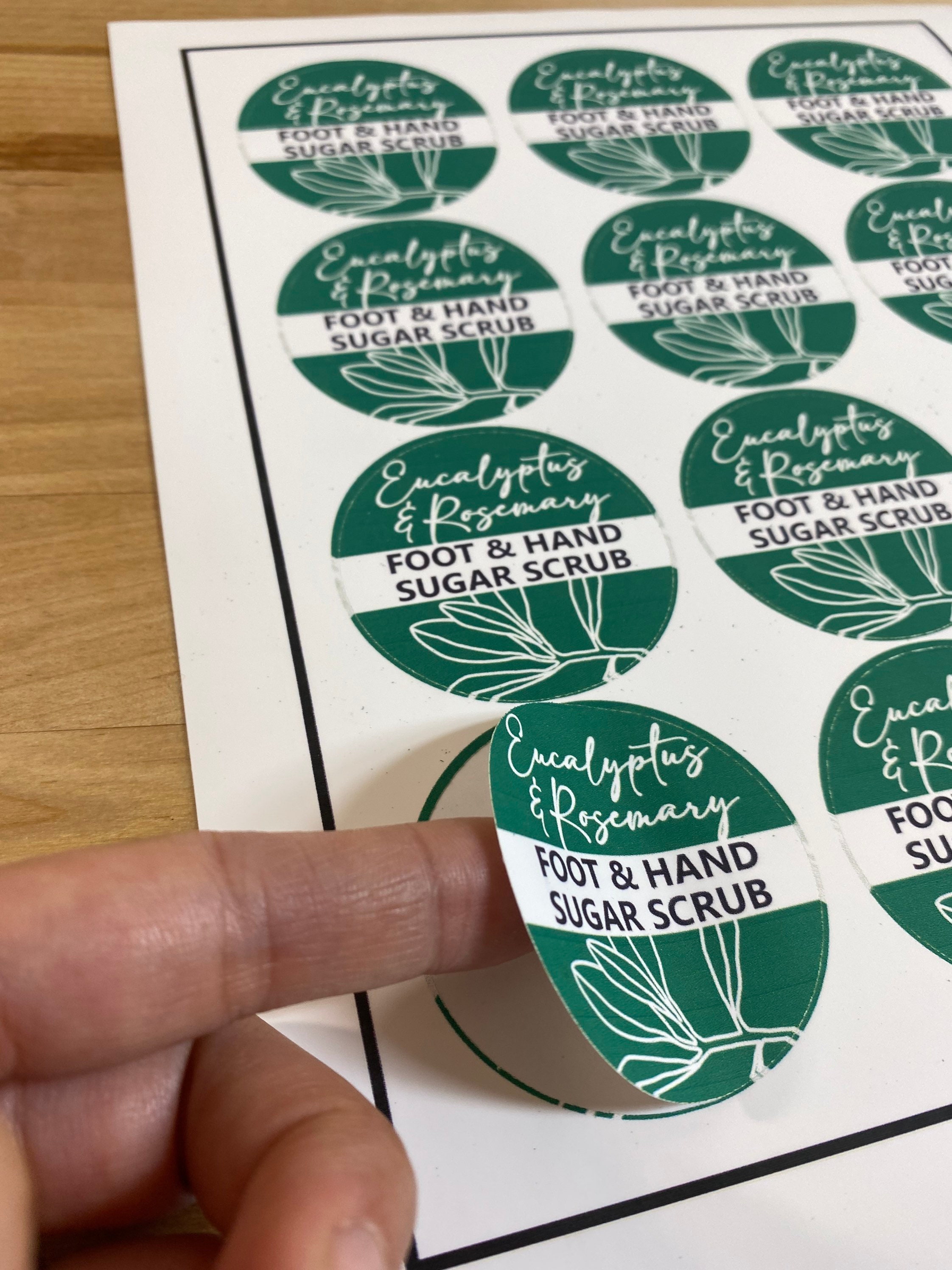 Waterproof Vinyl Labels, Product Labels Packaging Design, Custom ...