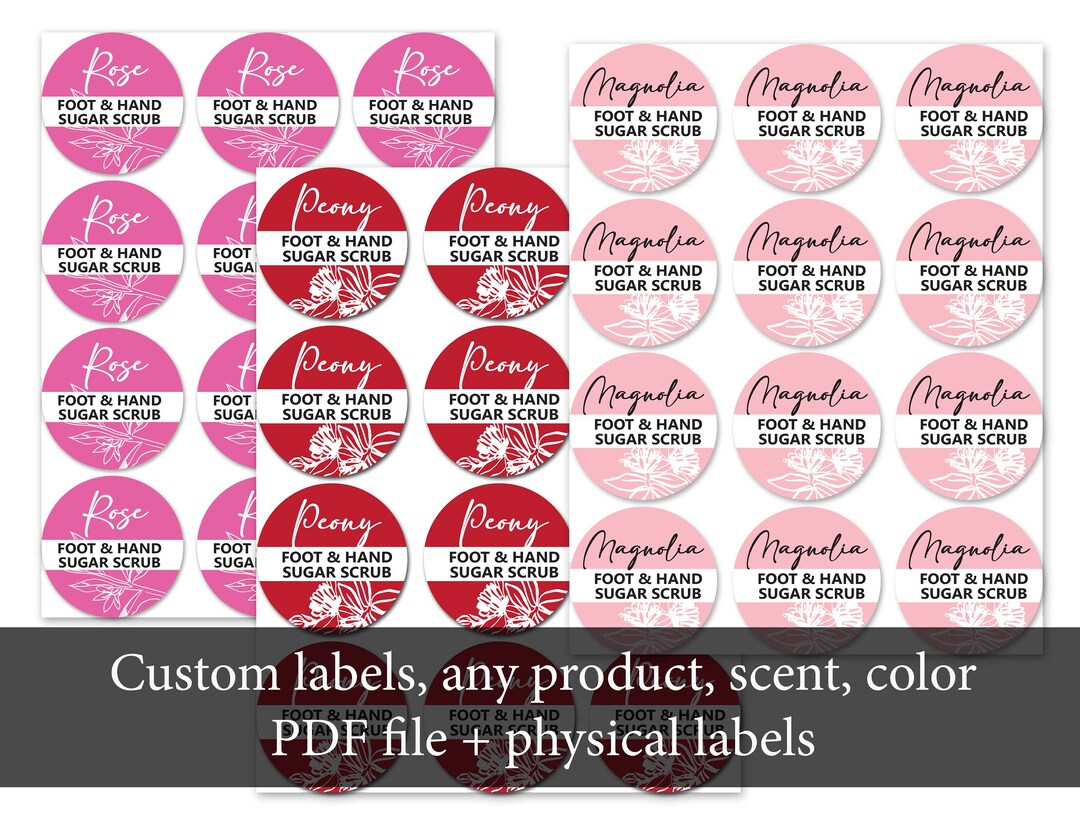 Waterproof Vinyl Labels, Product Labels Packaging Design, Custom ...