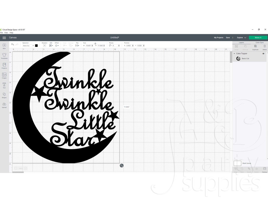 Twinkle Little Star SVG PNG File Digital Download Baby - Etsy