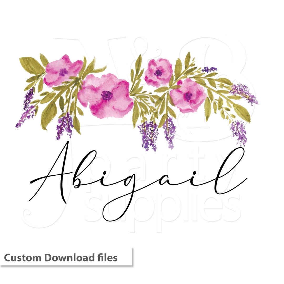 CUSTOM NAME Sublimation Design Downloads, Digital Download ...