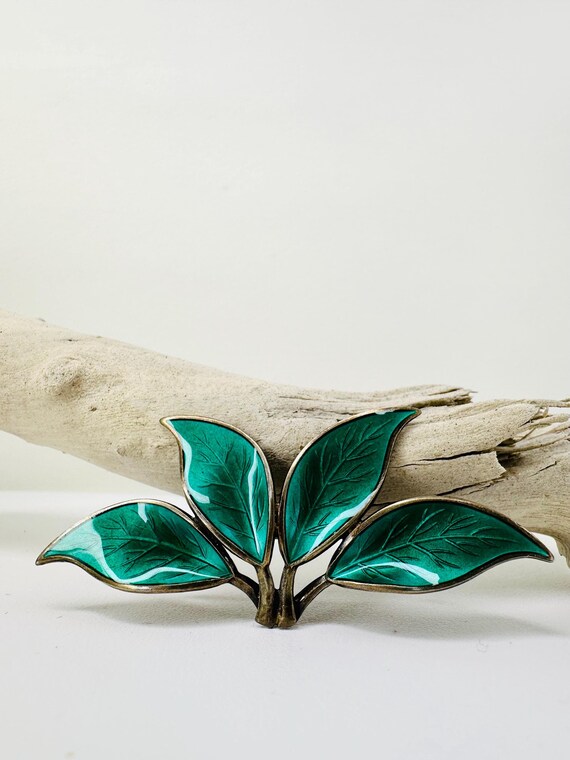 1950s Sterling Silver David Andersen of Norway Four G… - Gem