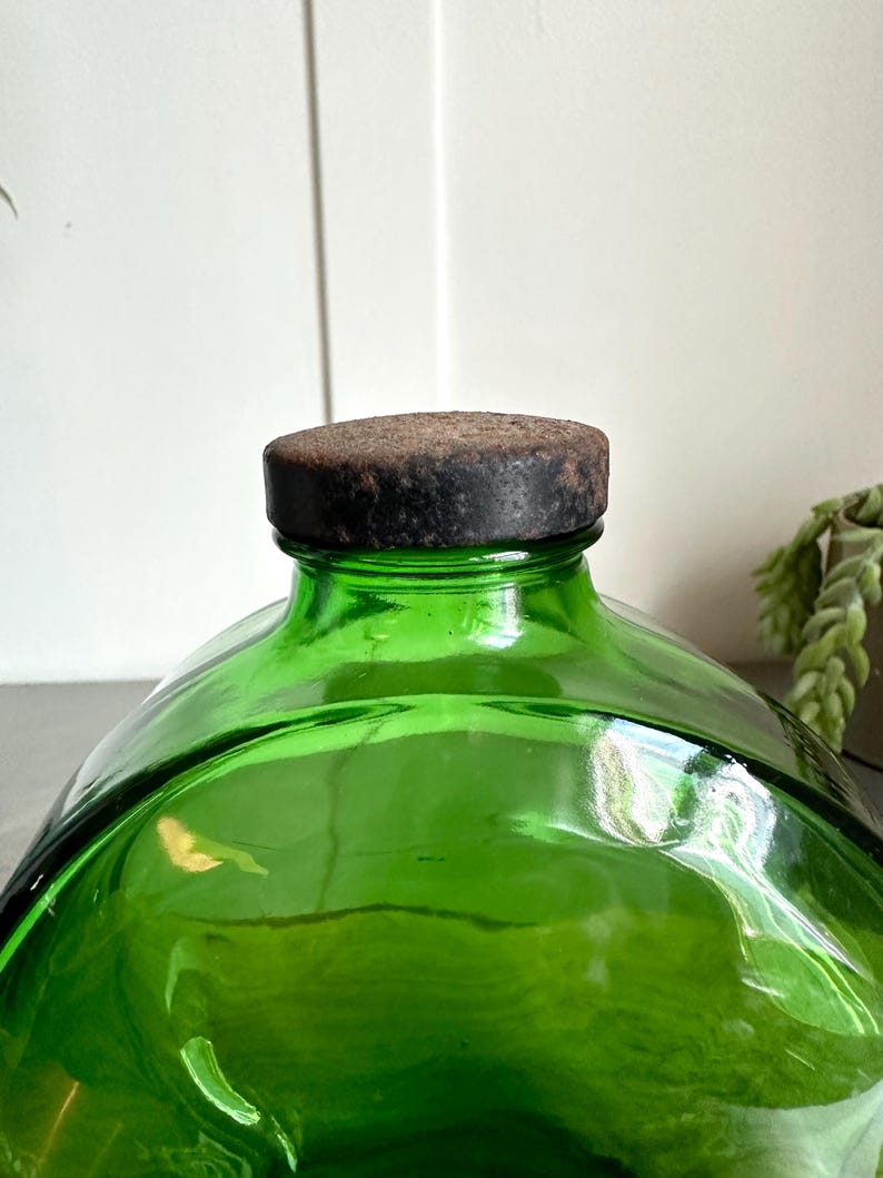 1930s Sunsweet Prune Juice Bottle Emerald Green Original Lid - Etsy