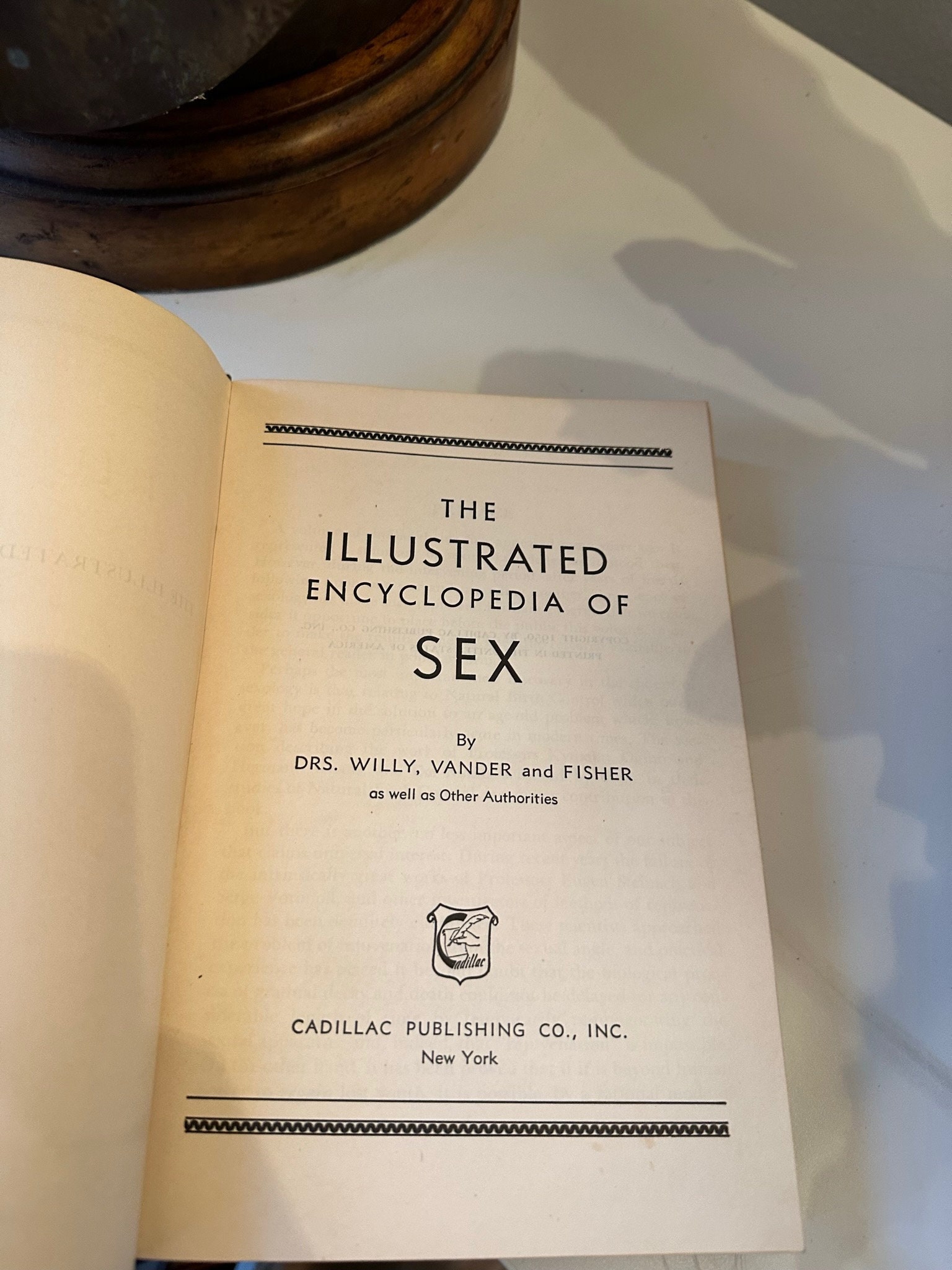 1950 The Illustrated Encyclopedia Of Sex Willy Vander Etsy