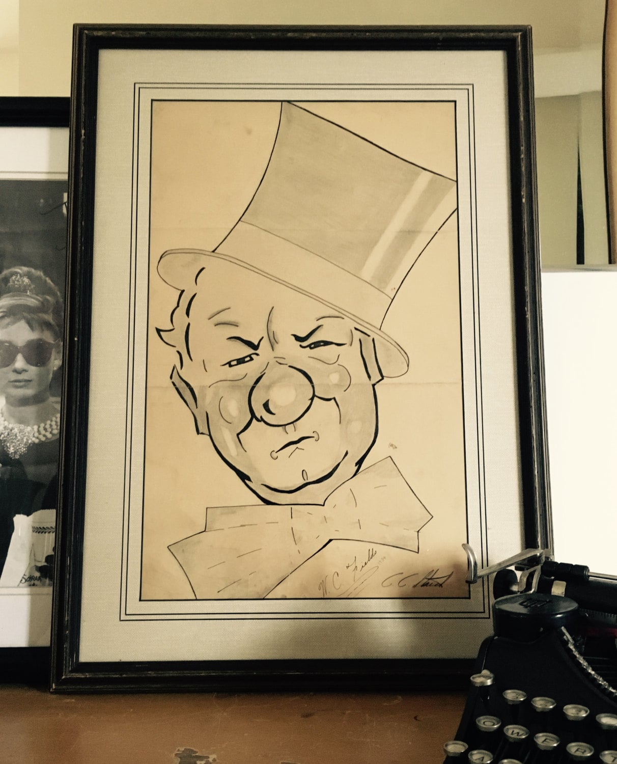 Vintage W.C. Fields Illustration - Etsy