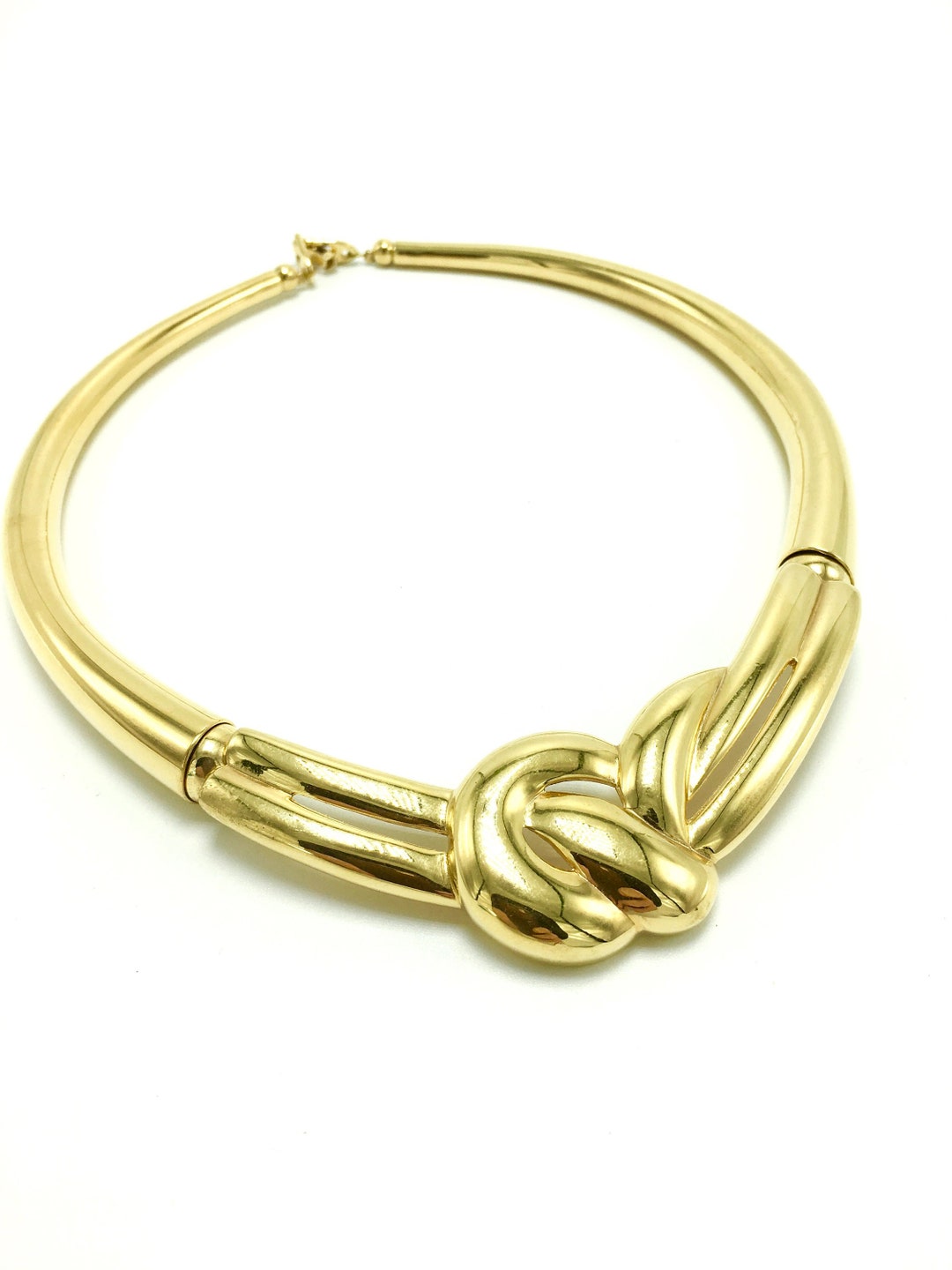 70s Napier French Knot Bib Necklace - Etsy